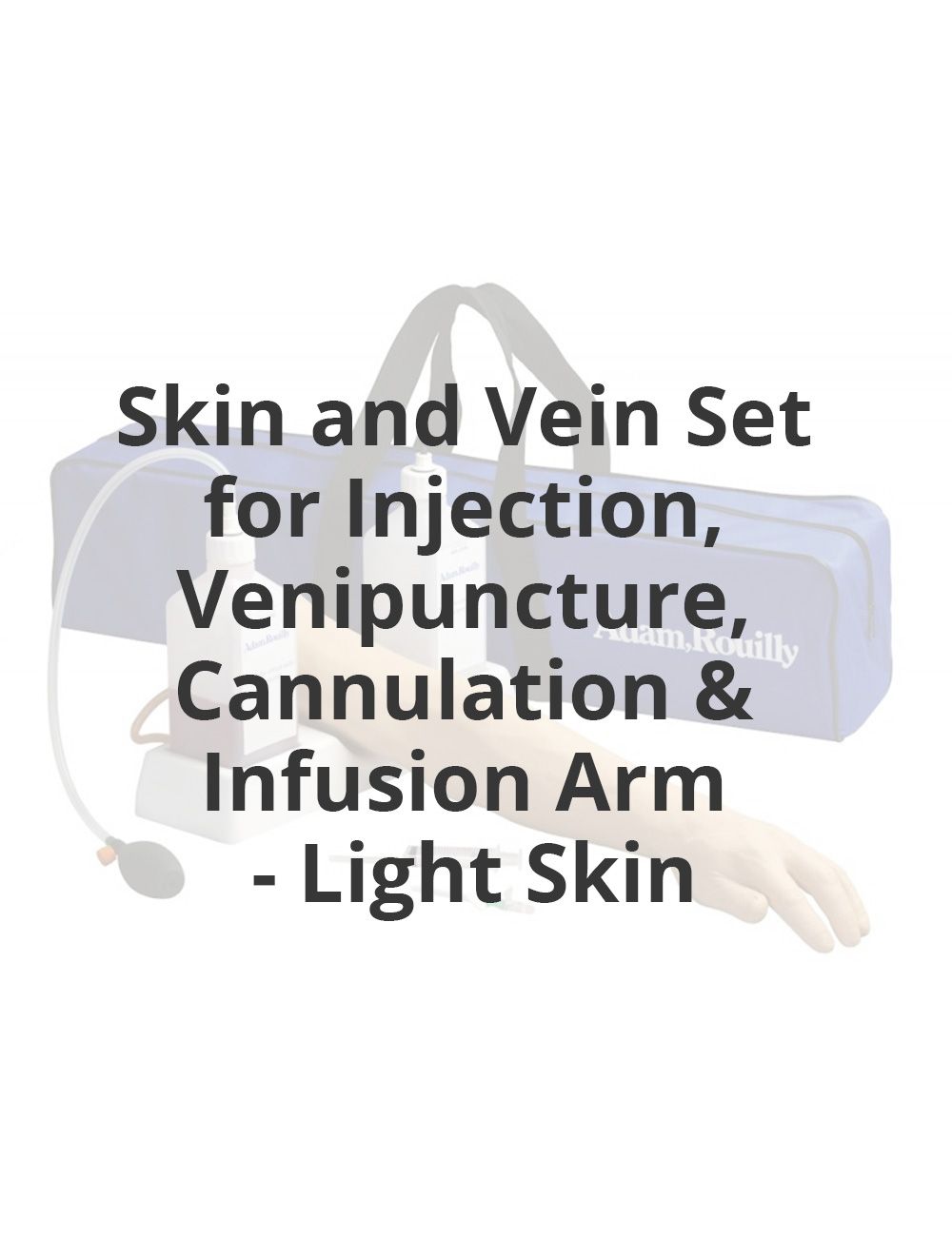Adam,Rouilly Skin and Vein Set for Injection, Venipuncture, Cannulation ...
